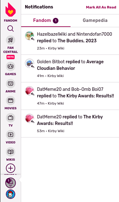 Notifs being a bit silly | Fandom