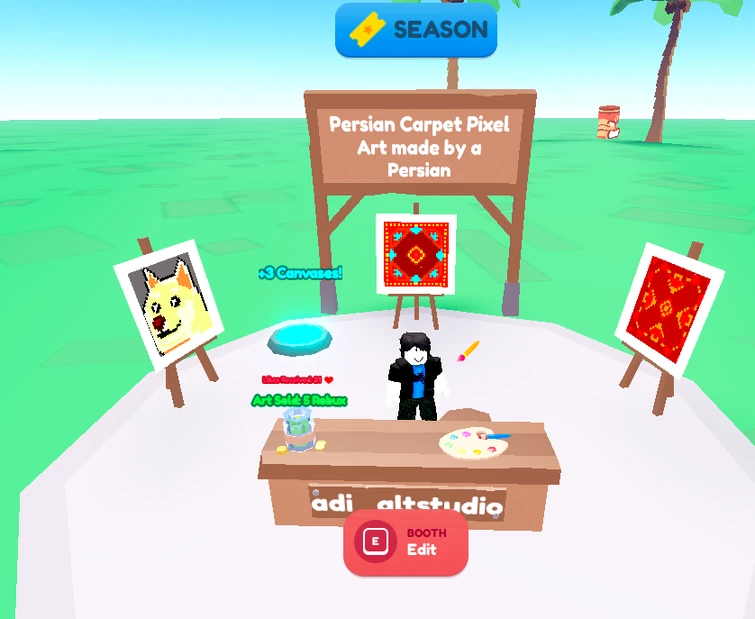 (Offtopic) Are these good enough? I tried making Persian Carpet Pixel ...