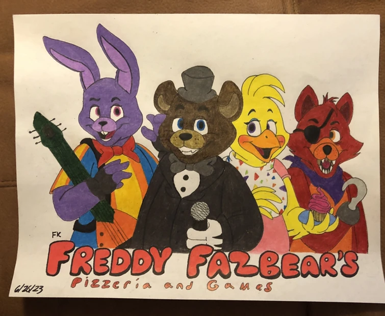 Freddy Fazbear’s Pizza Logo (my version) | Fandom
