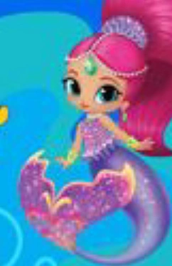 Mermaid shimmer in blue background | Fandom