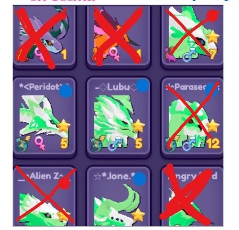 Trading/swapping alien icee dragons! Looking to buy sythesizer pots ...