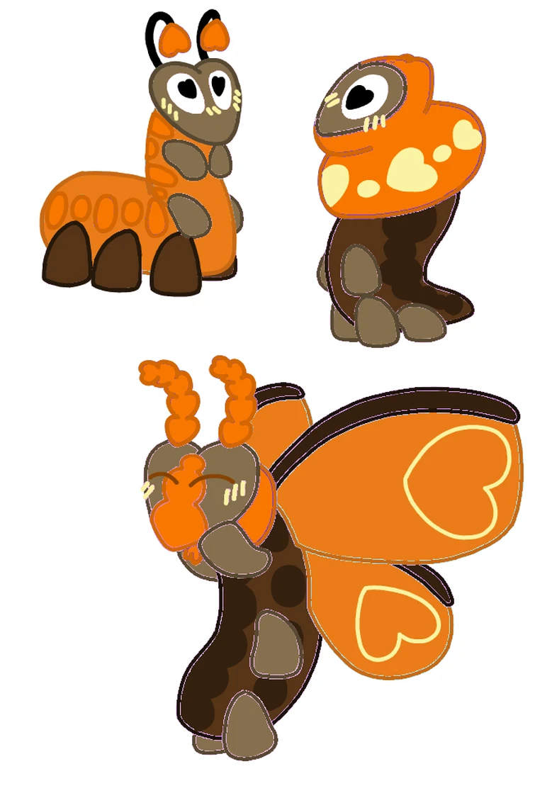 Redesigning Gigi and Flutter's Poketoons! (Pokemon Rainbow & Shadow ...