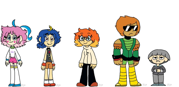 all of my human unikitty designs that i made a few months ago, i forgot ...