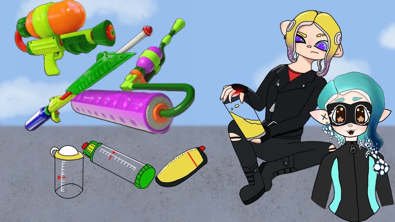 How does ink get from the ink tank to the weapon? | Fandom