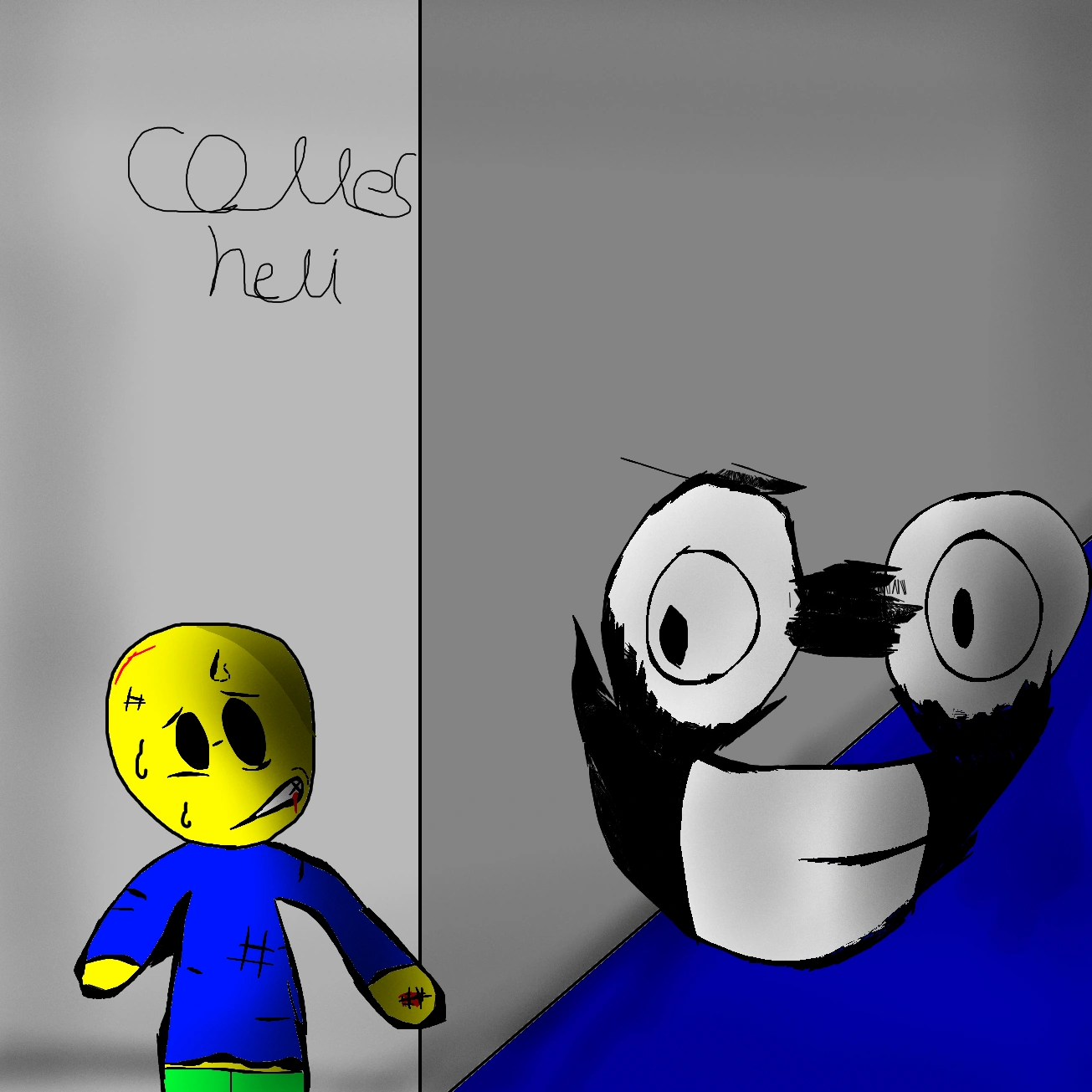fan art i made for the front page | Fandom