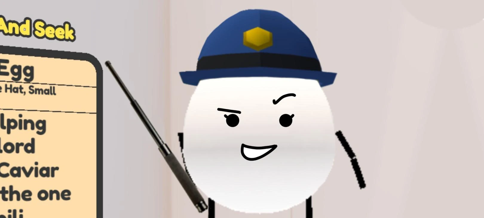This is my new character, Officer Egg. | Fandom