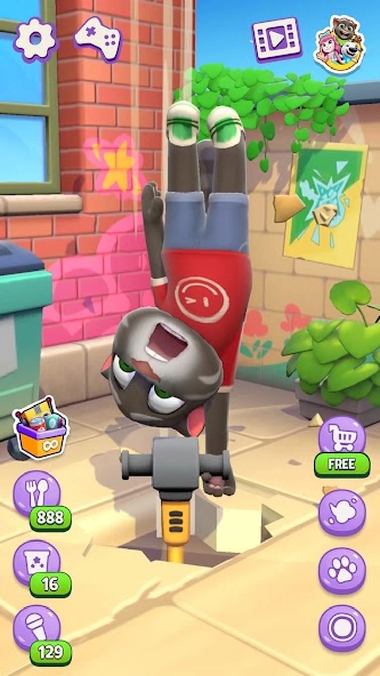 Talking Tom Cat 2025 New Play Store Images | Fandom