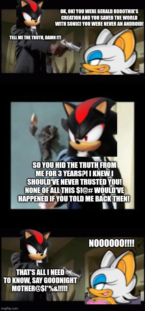 How Shadow the Hedgehog should have ended (MEME) | Fandom
