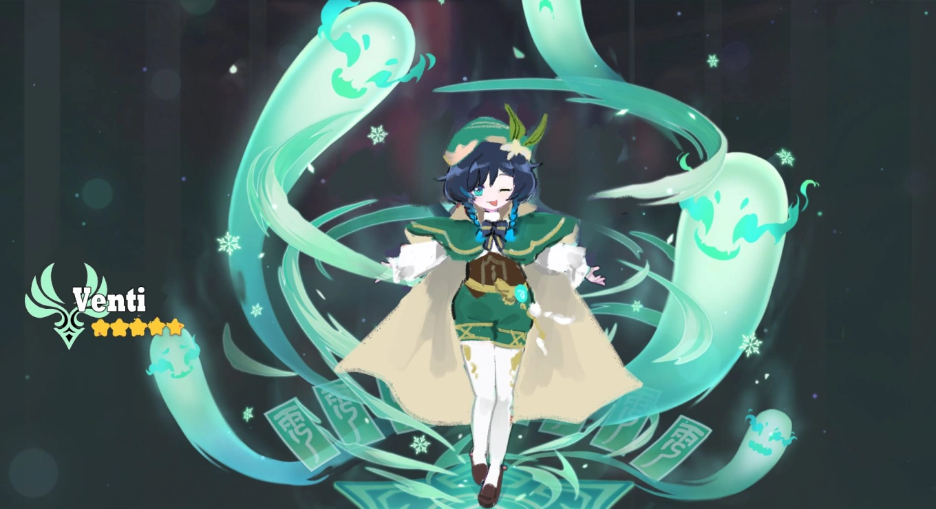 My venti look weird… | Fandom