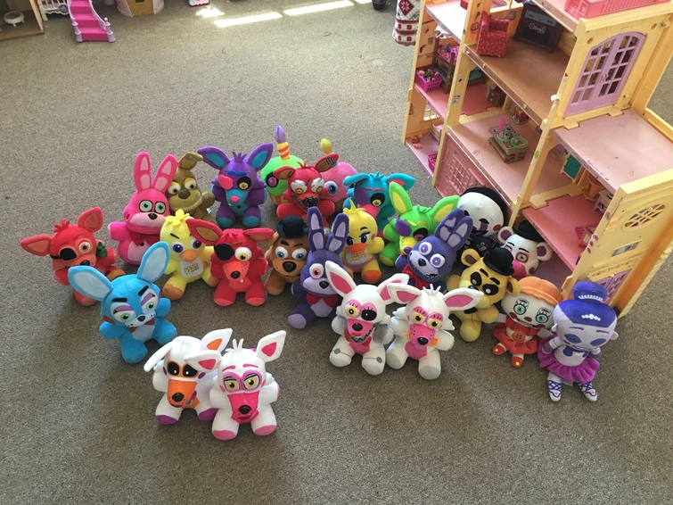 My Funko FNaF plush collection. | Fandom