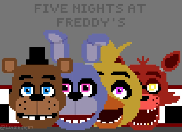 FNaF 1 Pixel Art | Fandom