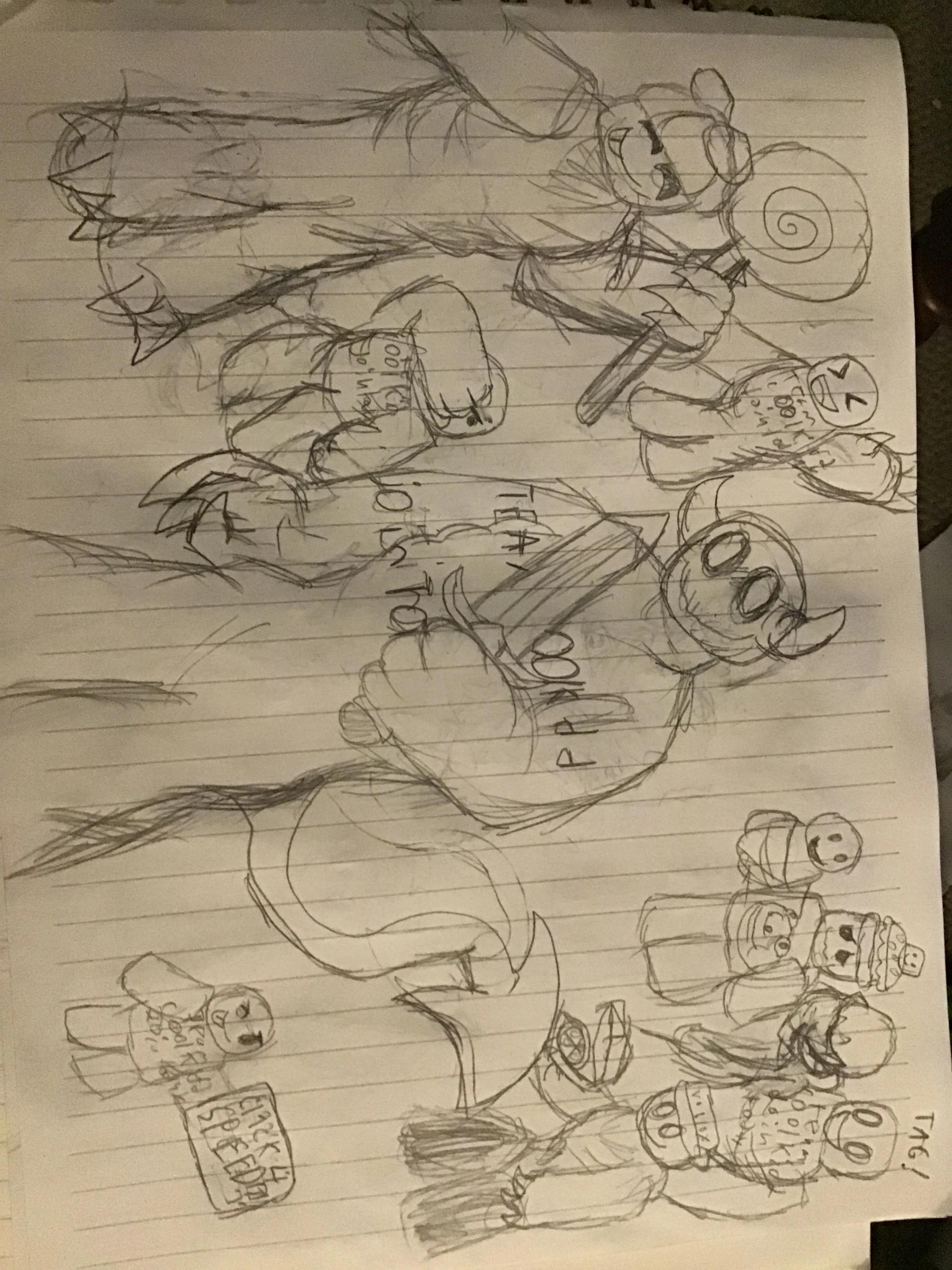 I drew most of the C00lkidd skinssssss *loud groan of taking way too ...