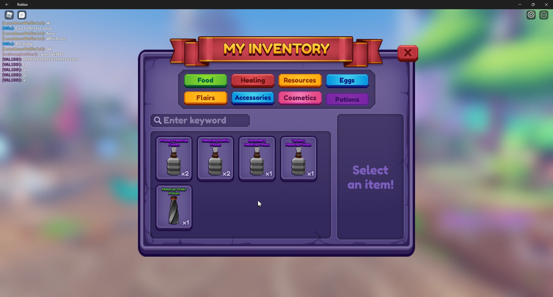 anyone trading mutation potions? | Fandom