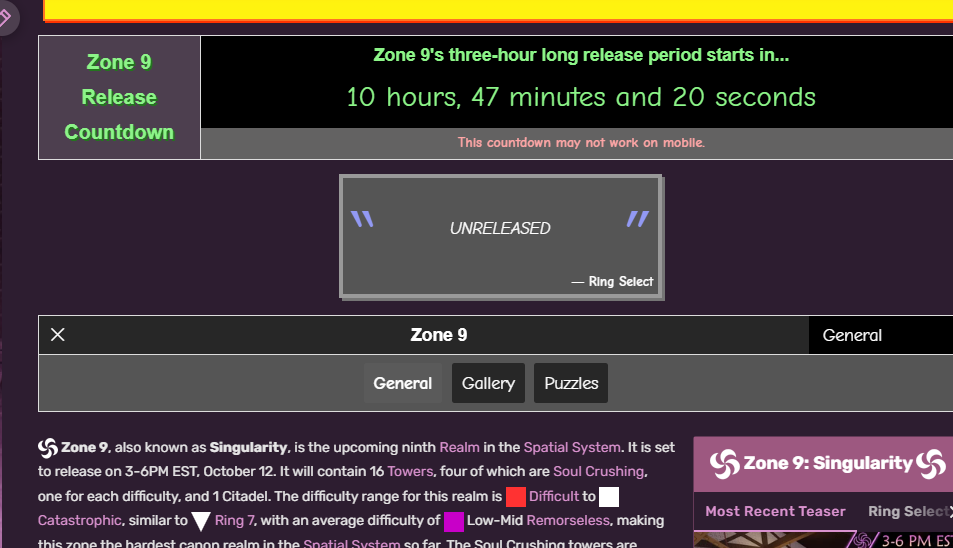 THE ZONE 9!!111 | Fandom