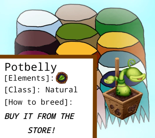 Baby Potbelly (The Super Isles) (My Singing Monsters: A New Beginning ...