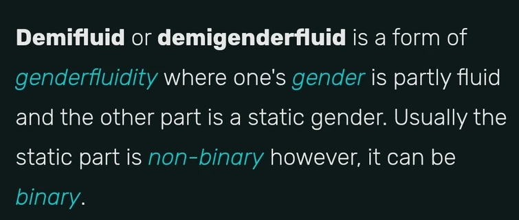 DEMIGENDER APPRECIATION POST | Fandom