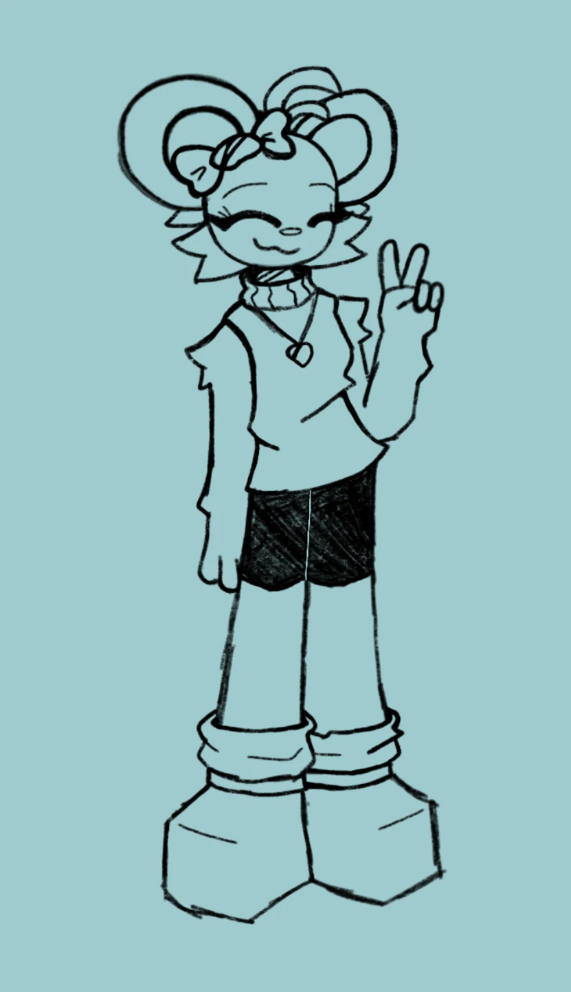 a random sketch of mousy because i had nothing better to do | Fandom