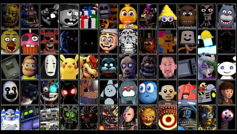 The Ultra Custom Night roster in my style (Feel free to make the ...