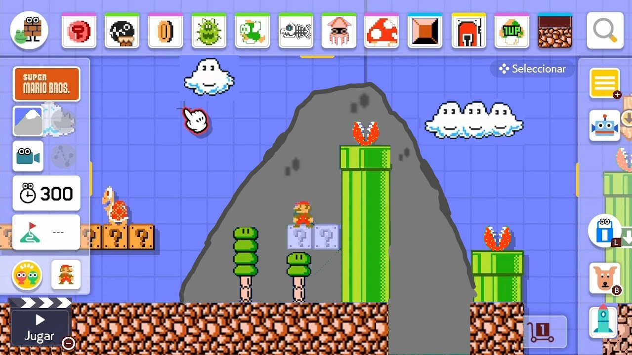 boredom concept - SMM3 SMB1 Mountain | Fandom