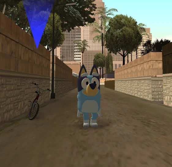 Bluey in GTA San Andreas | Fandom