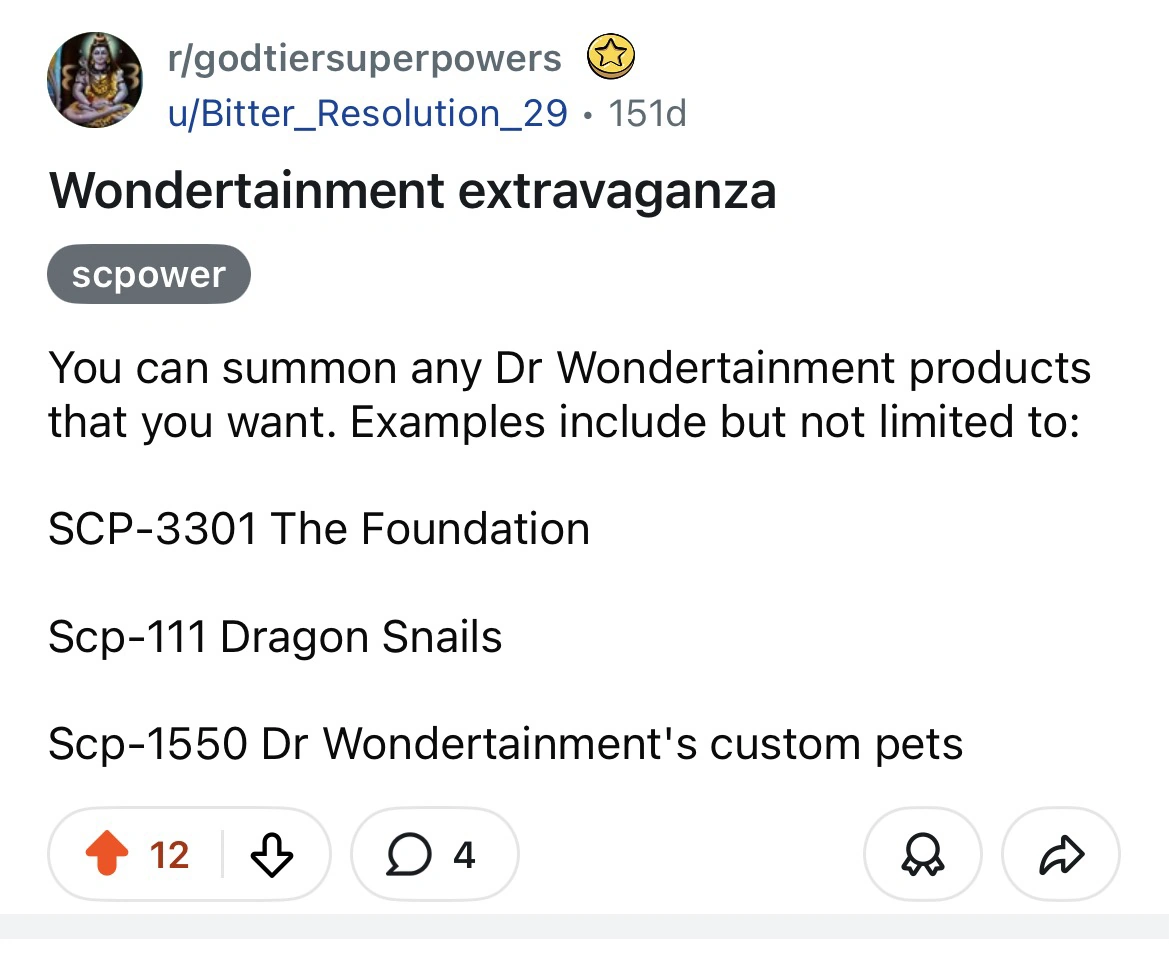 Pick a Dr Wondertainment product/based scp | Fandom