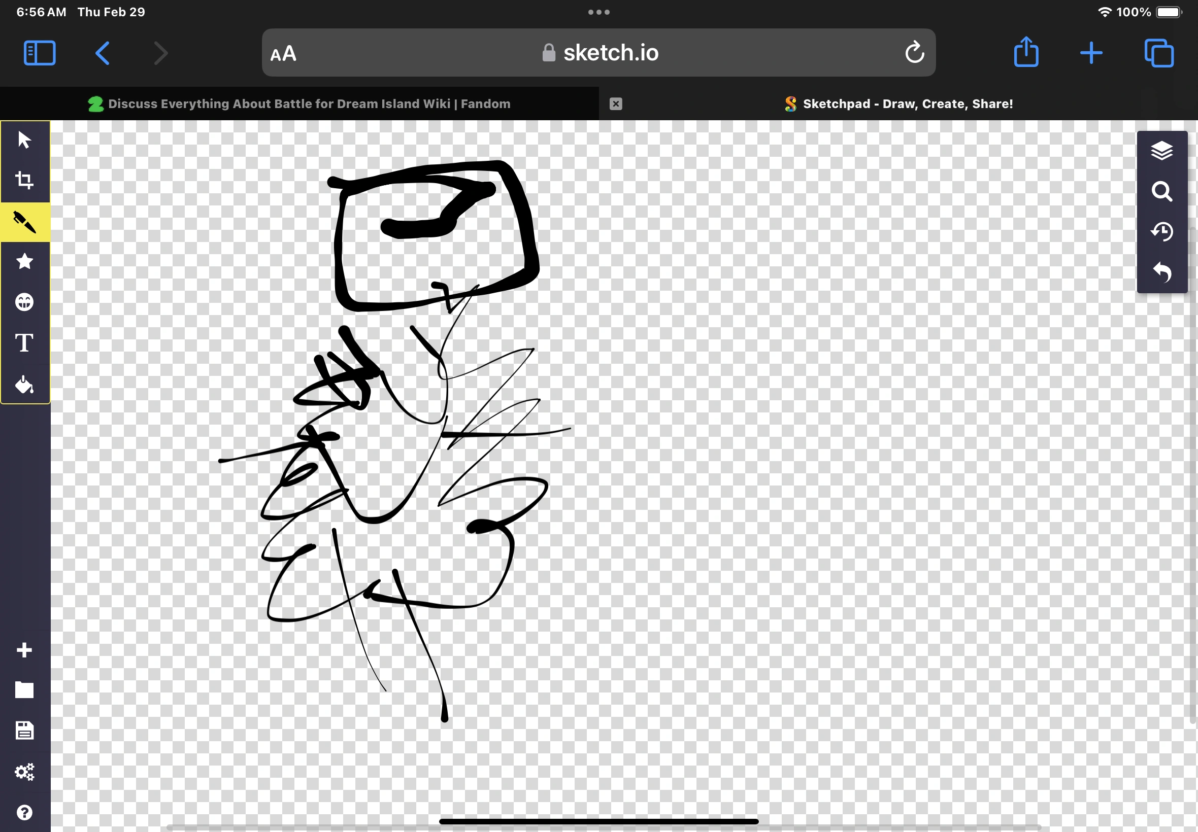 Day 4 of drawing BFB contestants with my eyes closed: Saw | Fandom