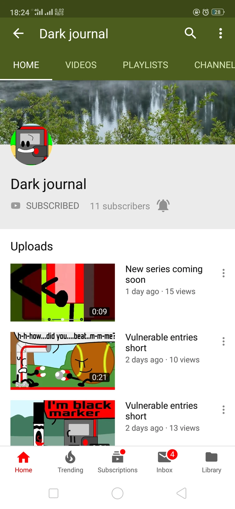 I subscribe to "Dark journal" | Fandom