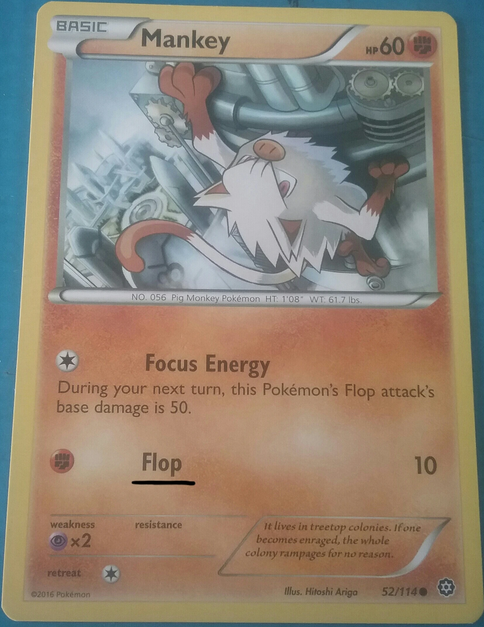 Mankey card | Fandom