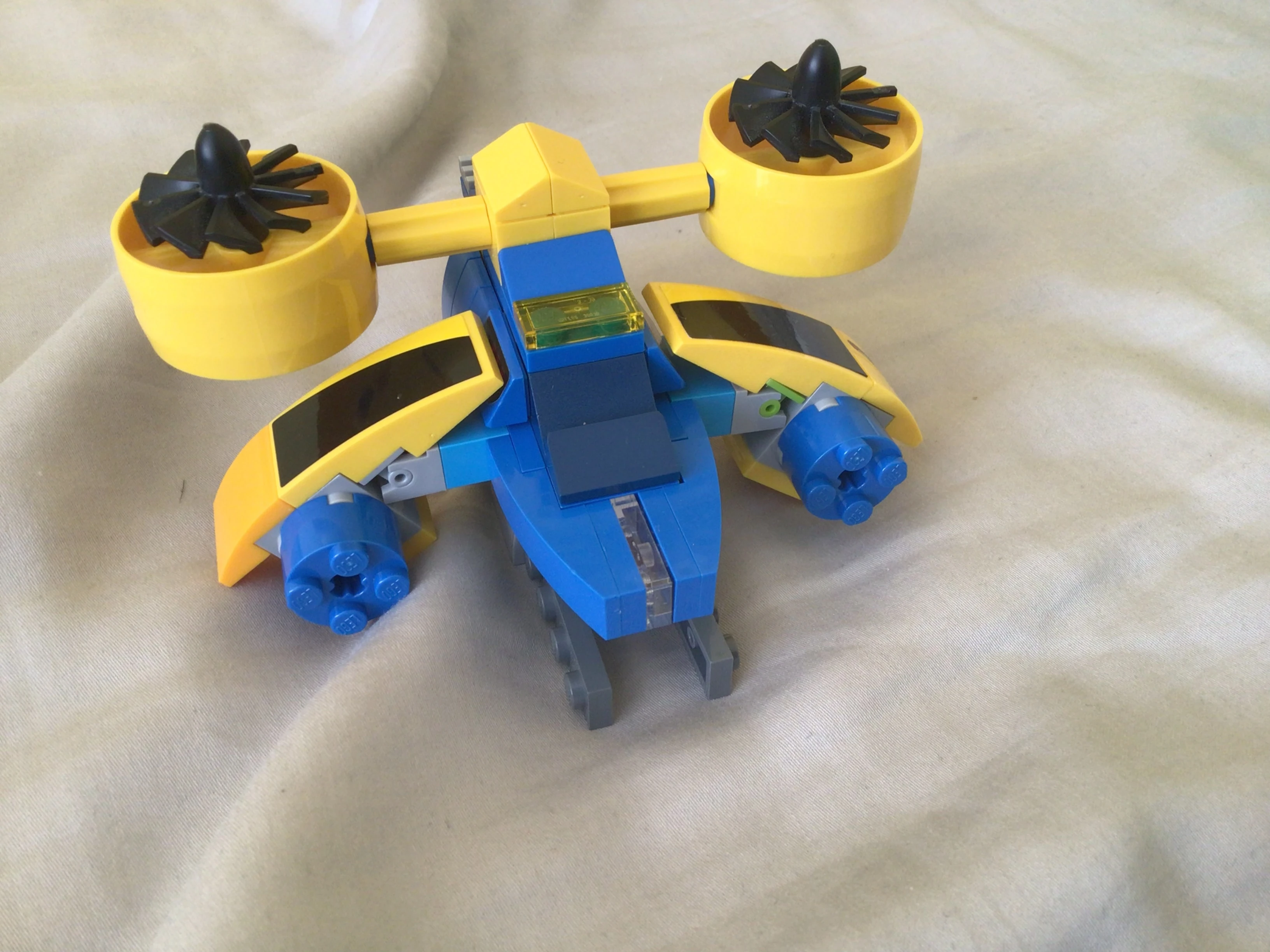 lego hermes 2 (downsized to fit the only yellow rotor pieces I had ...