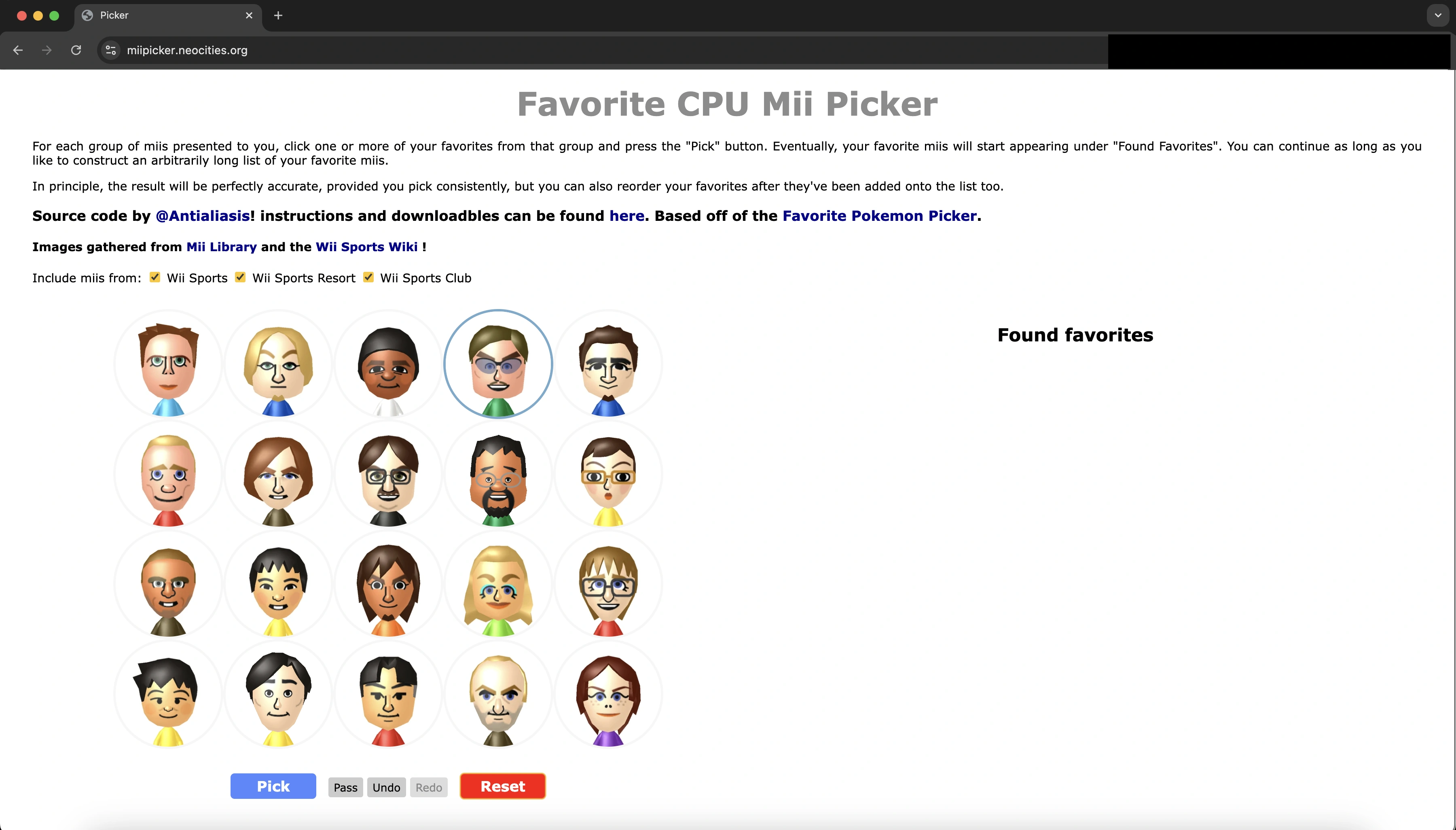 Favorite CPU Mii Picker | Fandom