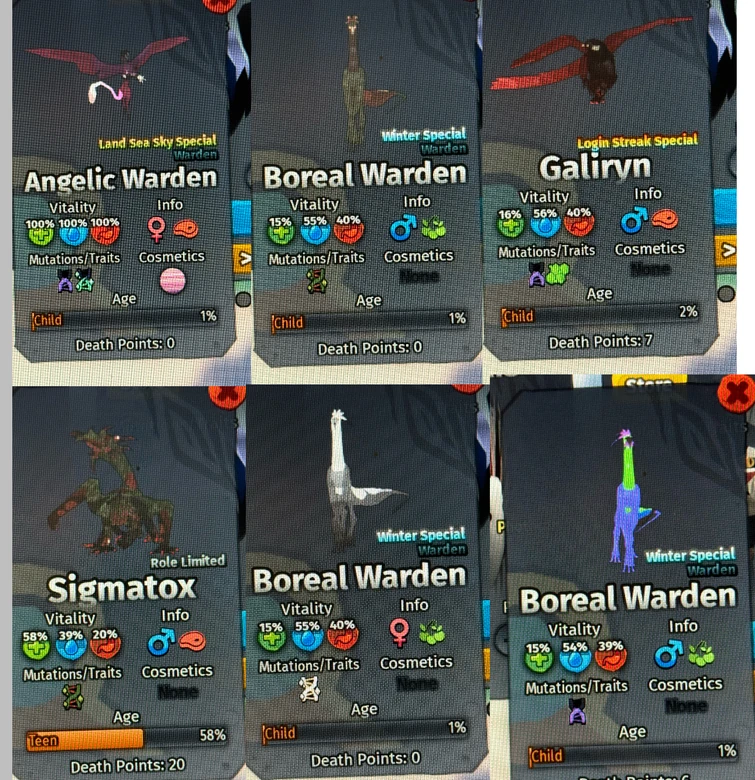 Trading / Buying unowned specs! | Fandom