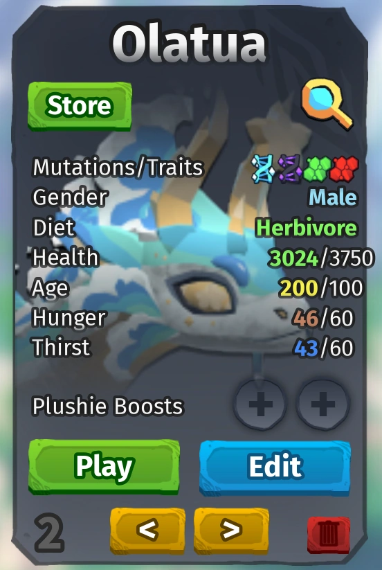 auctioning shadow+diamond double trait olatua | Fandom