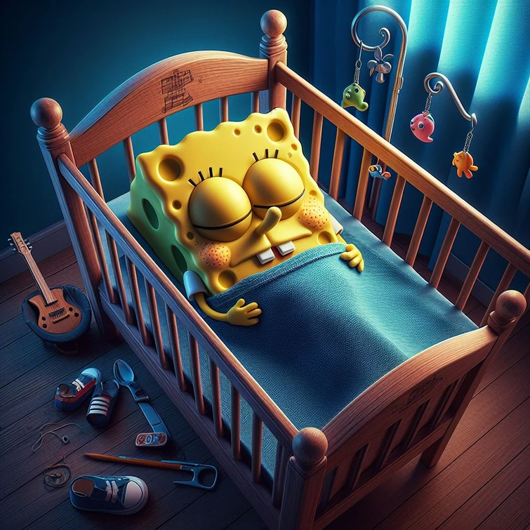 Baby SpongeBob SquarePants AI Art | Fandom
