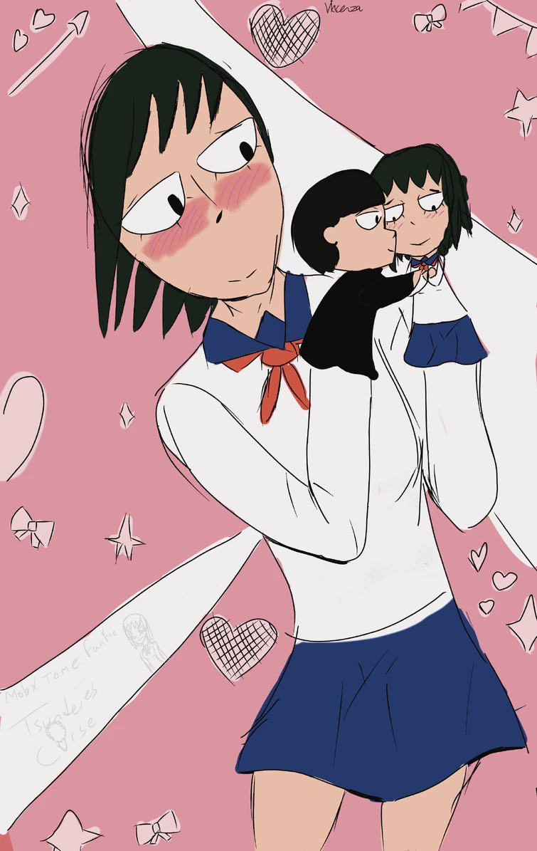 Mob x tome art i found on phone | Fandom