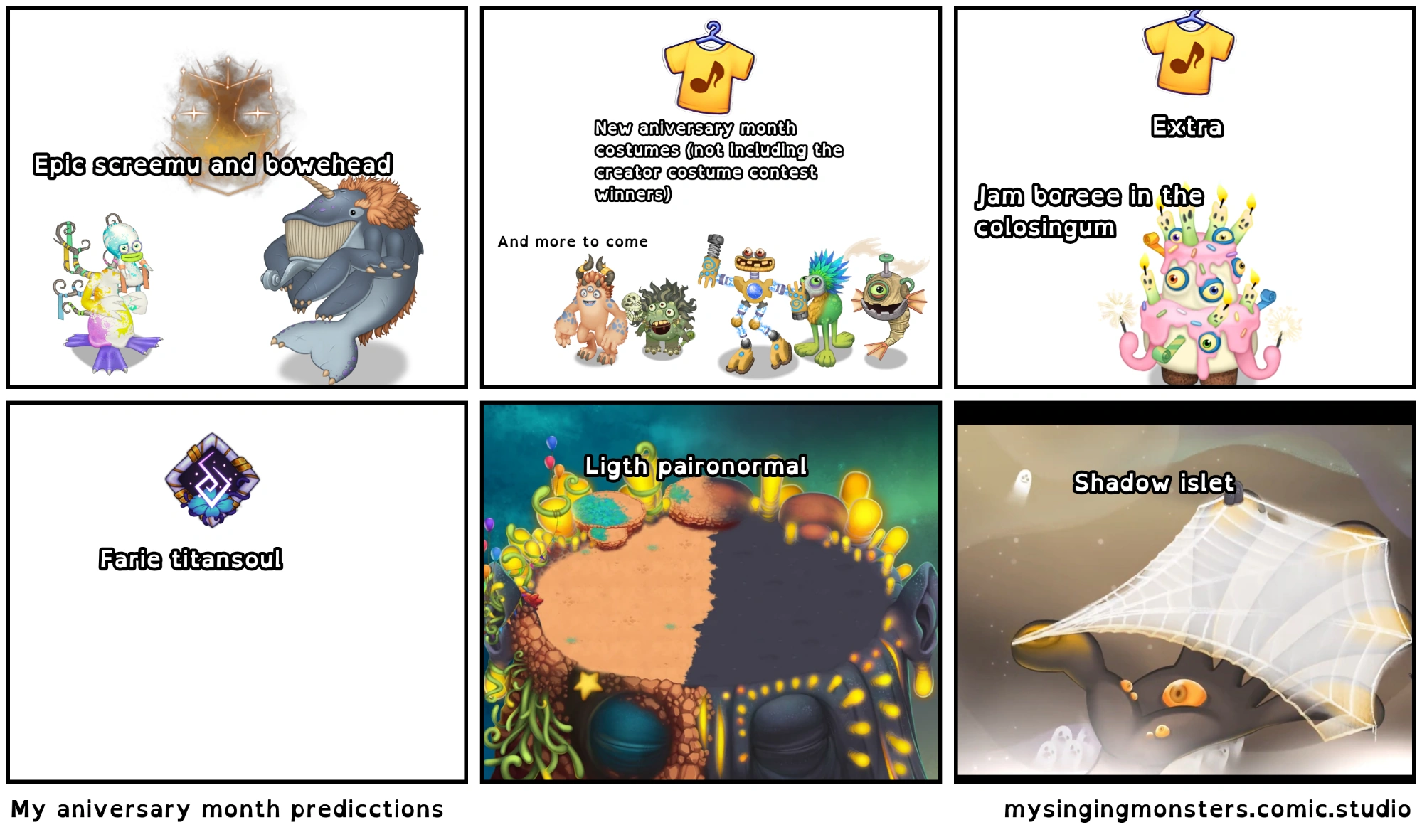 My aniversary month predictions | Fandom
