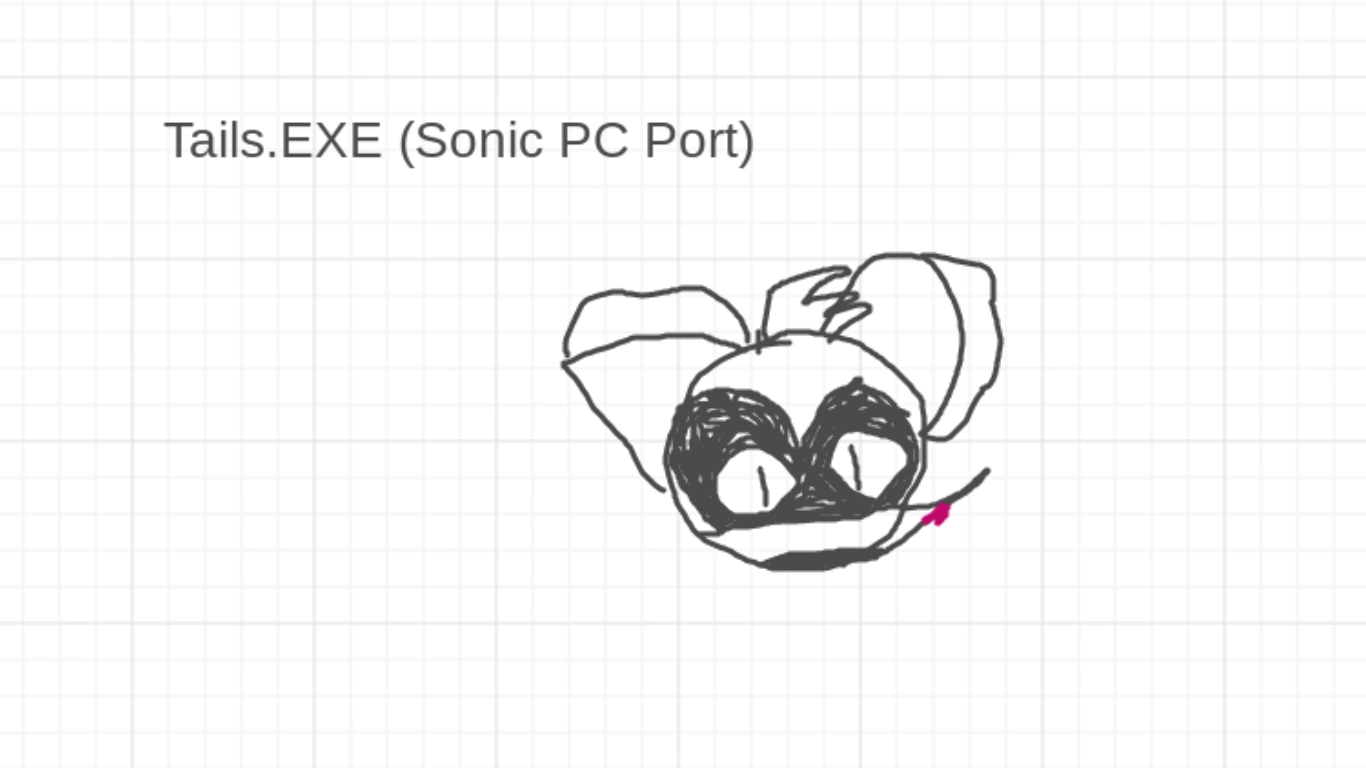 That one Tails.EXE from Sonic PC Port | Fandom