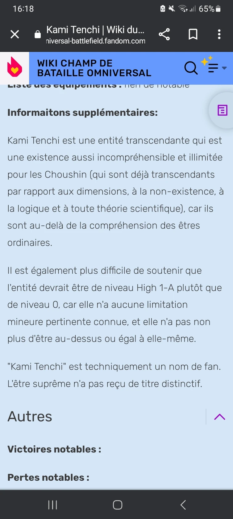 How tf Kami Tenchi is tier 0? | Fandom