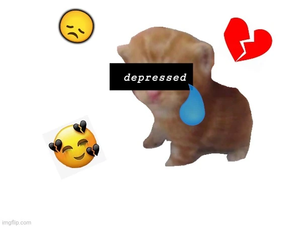 Pov: that one 13 yr old girl who thinks being a little bit sad means ...