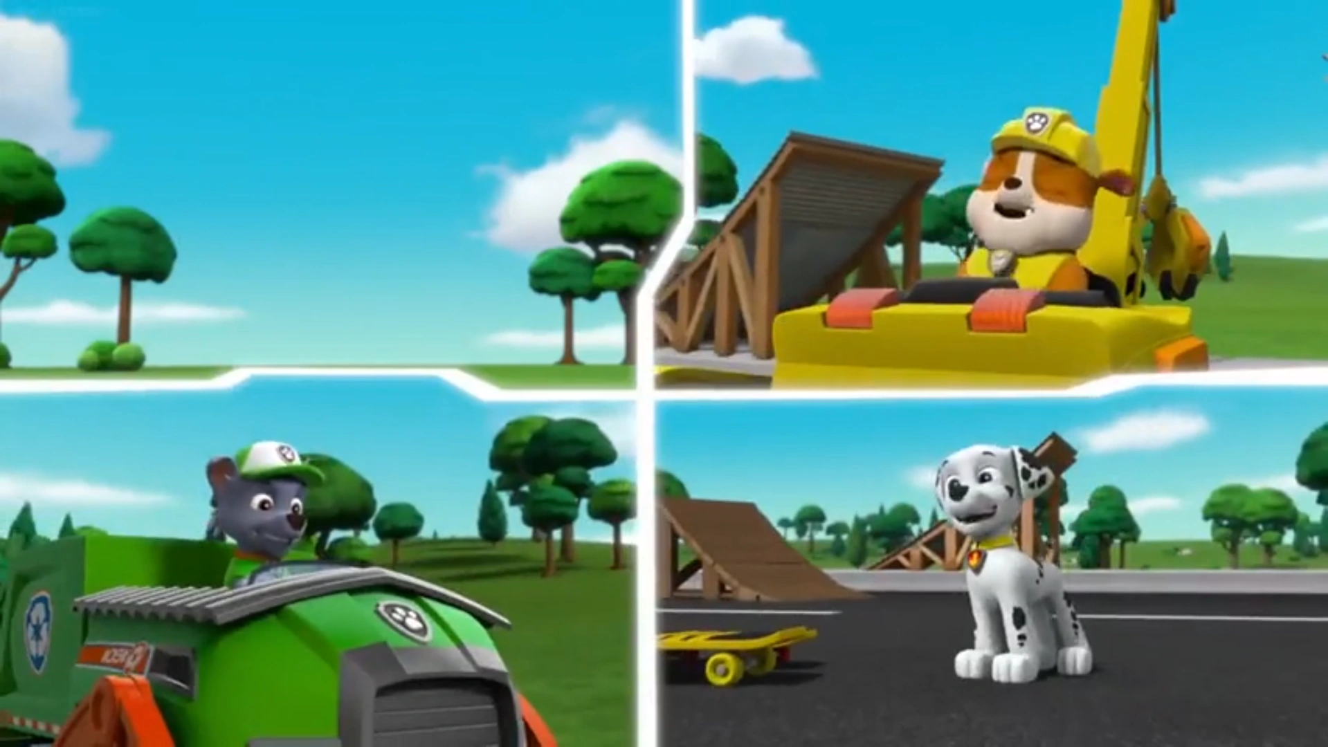 Rocky, Marshall and Rubble Moments | Fandom