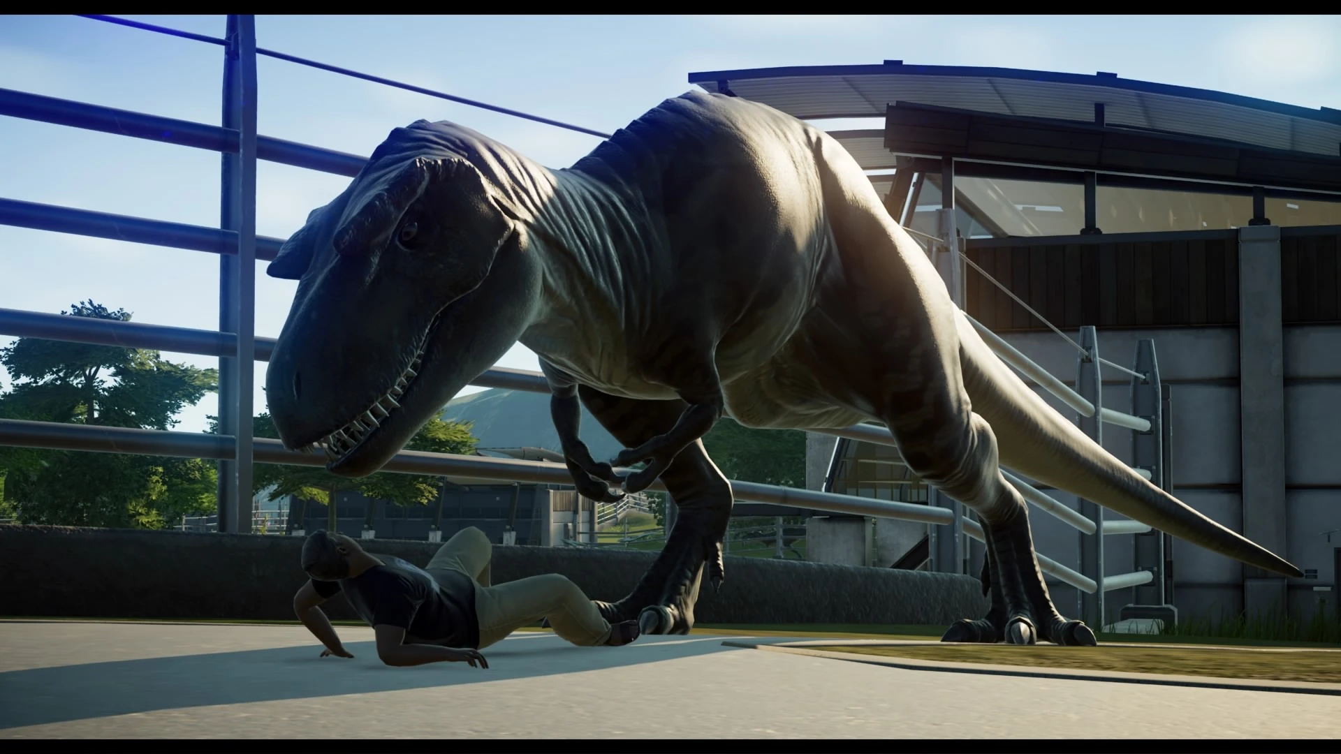 Albertosaurus attack screenshot. | Fandom