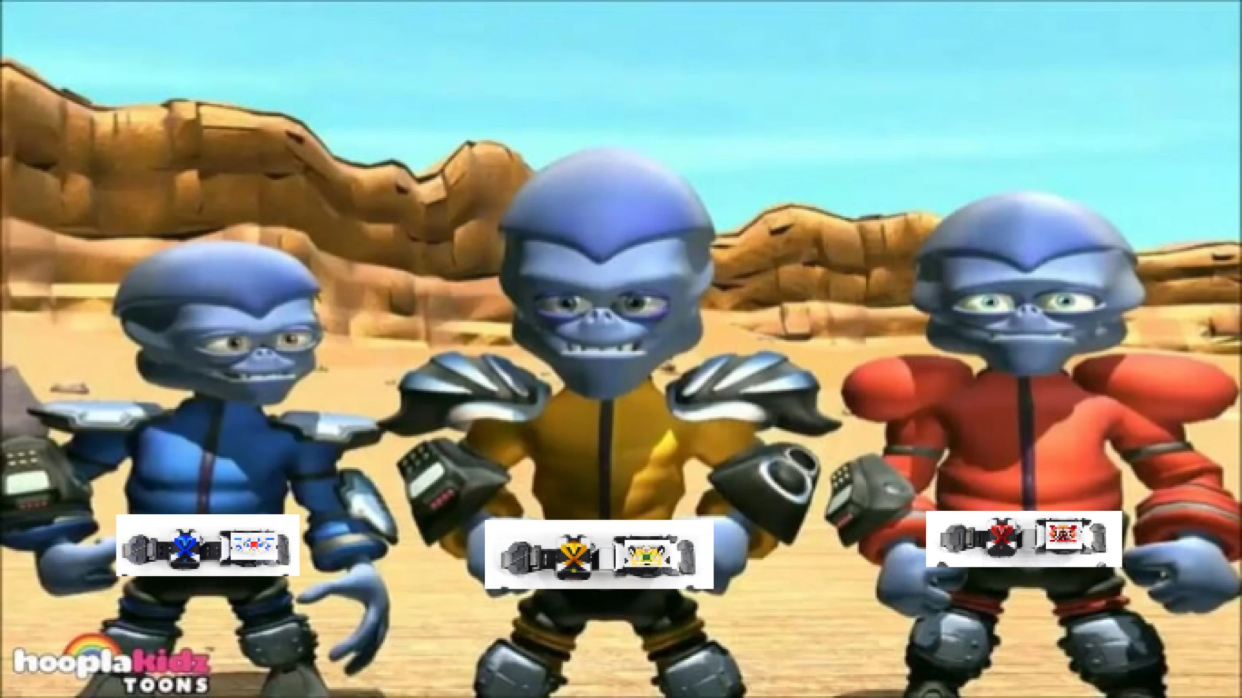 2T B-Bop and Do-Wah (AKA Cyclone Warrior, Terra Warrior, and Pyro ...