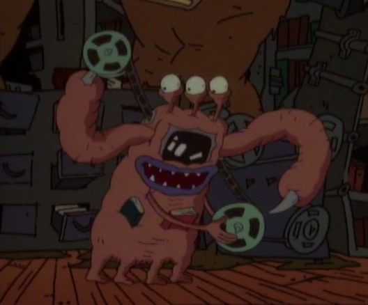 Library Monster | Aaahh!!! Real Monsters Wiki | Fandom