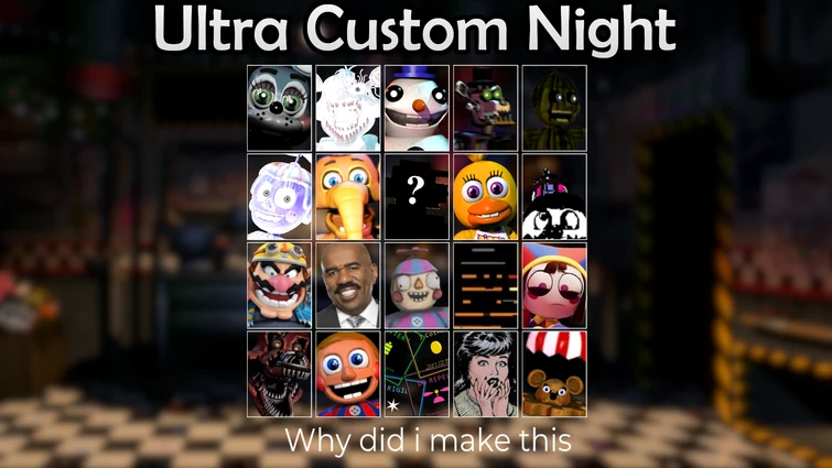 Ultra Custom NIght 1.6.9 Real | Fandom