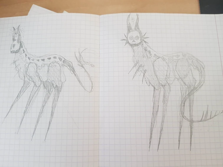 Hi I got some old and unfinished and waiting to be redesigned creatures ...