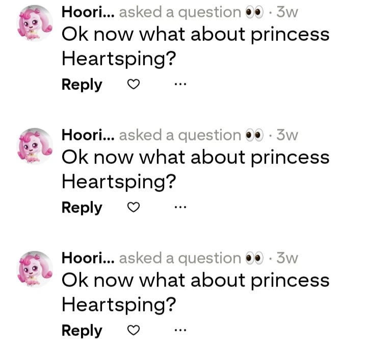 Ok now what about princess heartsping? | Fandom