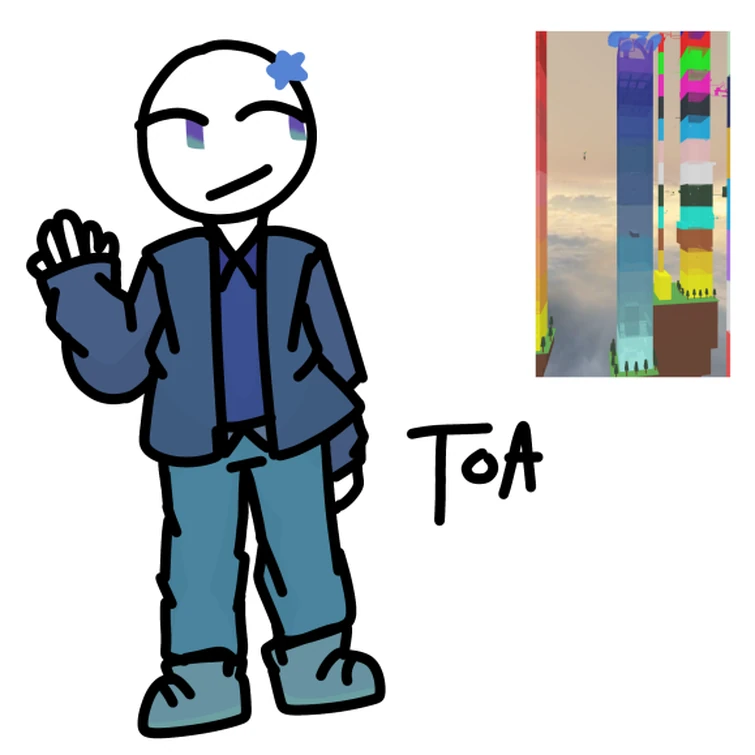 FINALLY i have the confidence to repost my jtoh towerhuman drawings ...