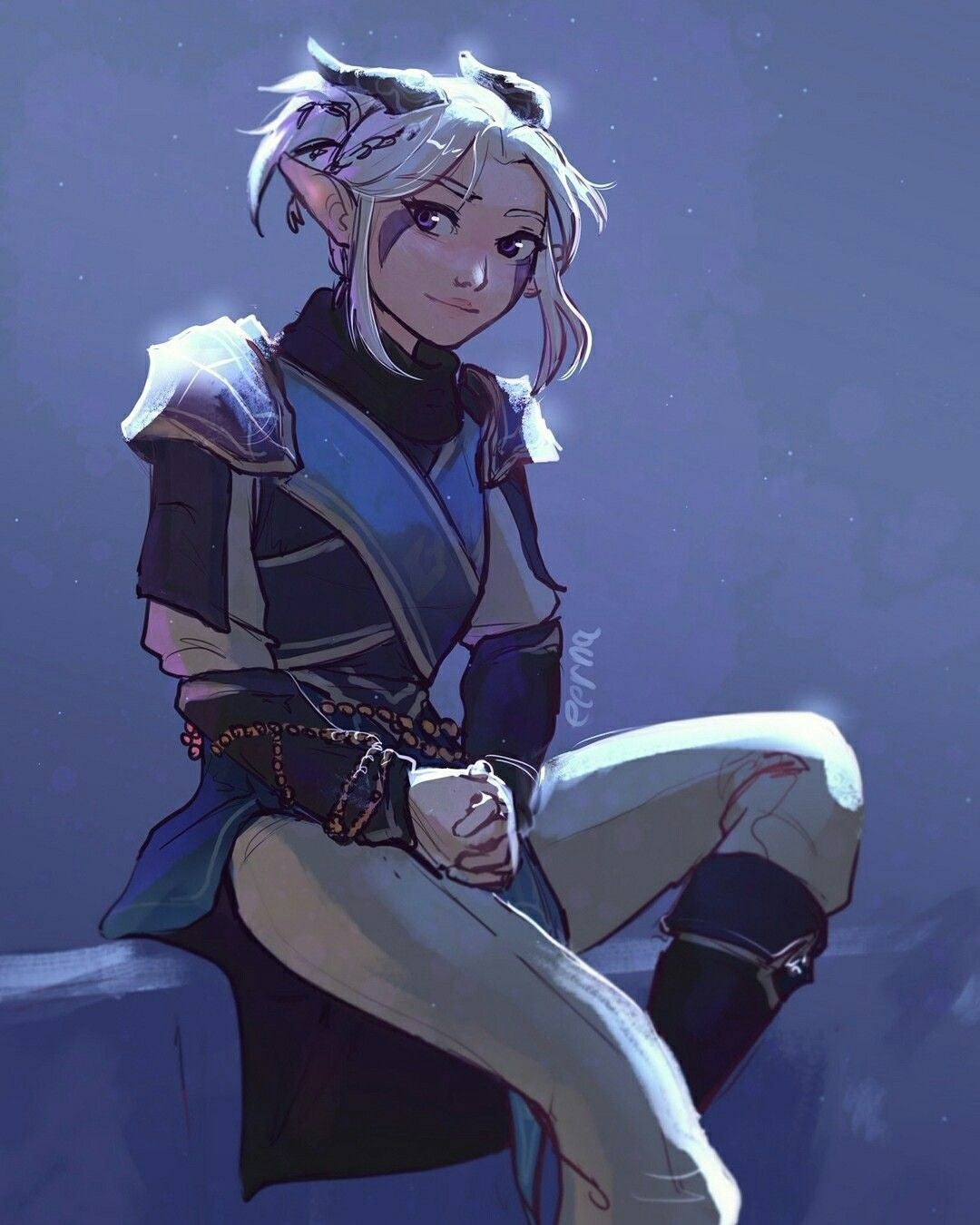Rayla in dragonguard armor fan art | Fandom