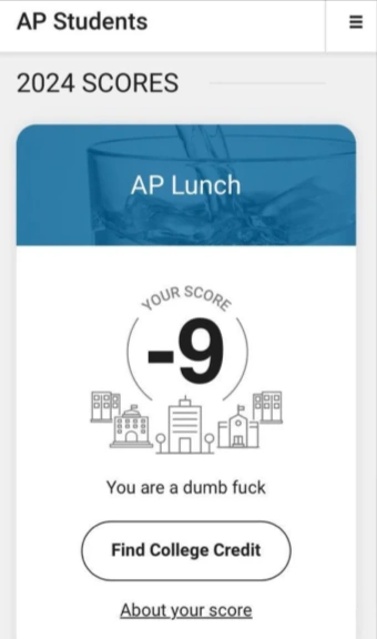 SEND YOUR AP SCORES HERE | Fandom
