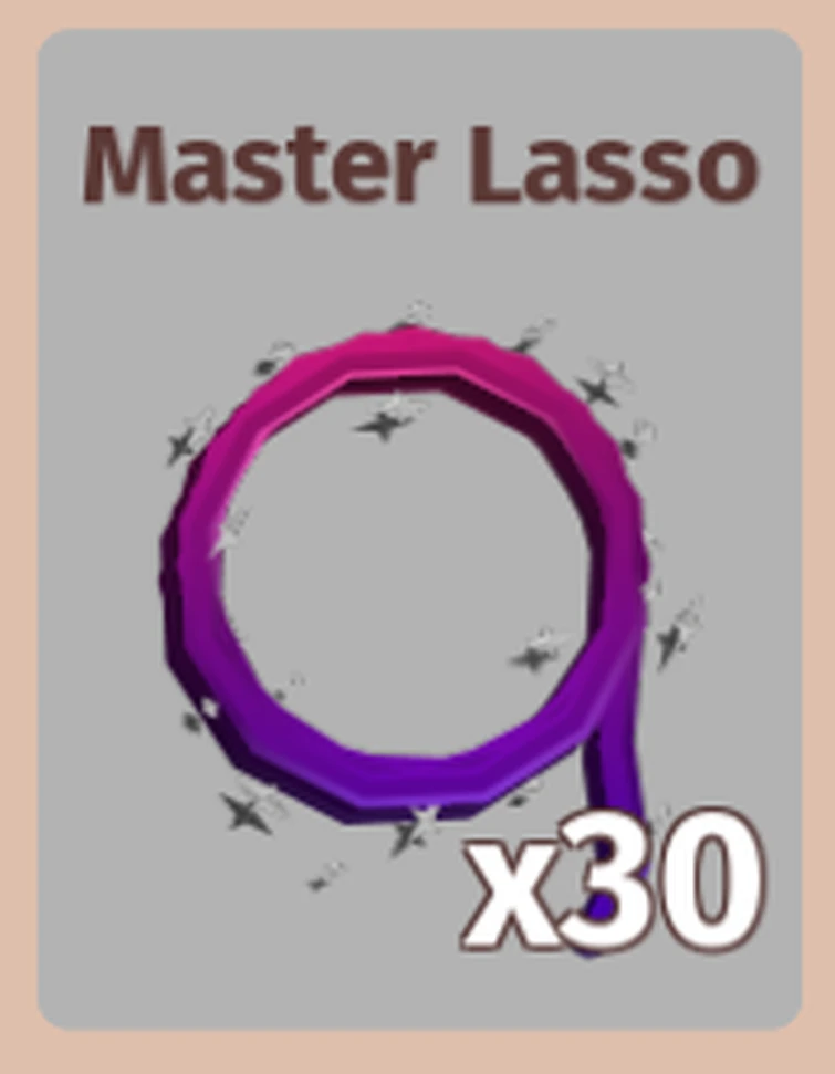 lf offers on some stuff I have! master lassos, x3 glow caprine, pots ...