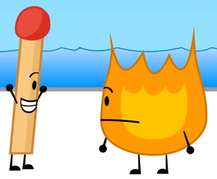 Firematch was so cute in the pre-BFDI comics, I wish they continued it ...